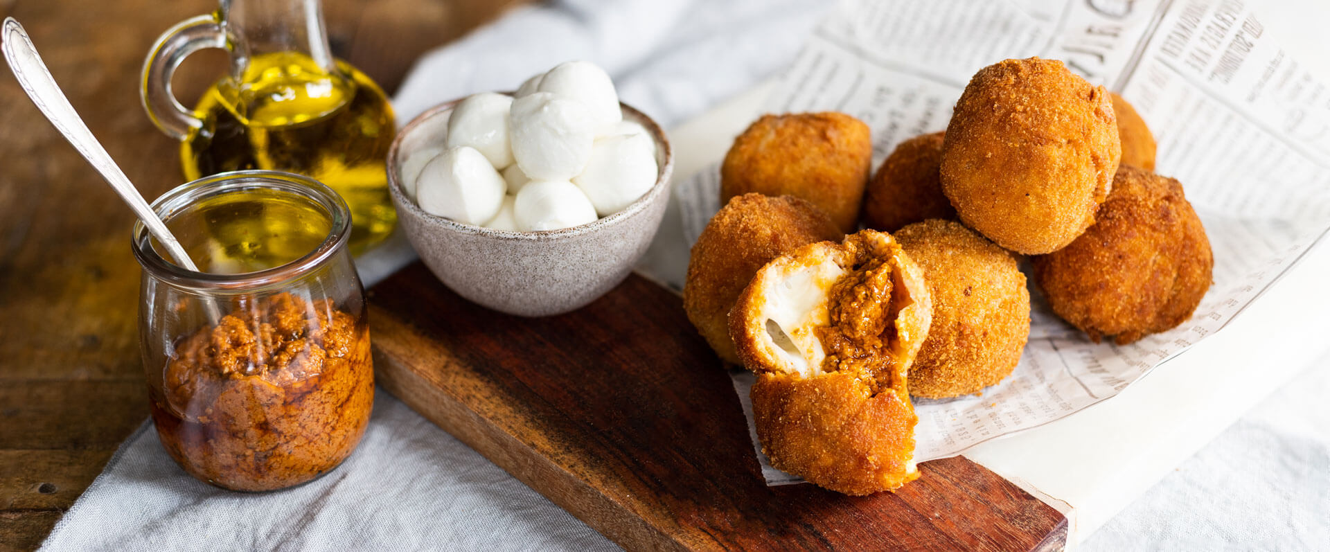 Mozzarella Fritta Ripiena di Pesto: la Ricetta - Fratelli Carli